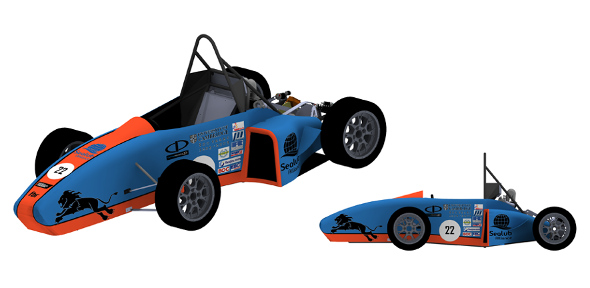 Full Blue Racing car design 2009 unveiled | Department of Engineering