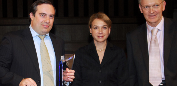 Dr Andrea Ferrari receives a Marie Curie Award | Department of Engineering