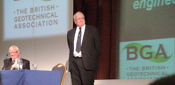 Professor Bolton gives 52nd Rankine Lecture | Department of Engineering