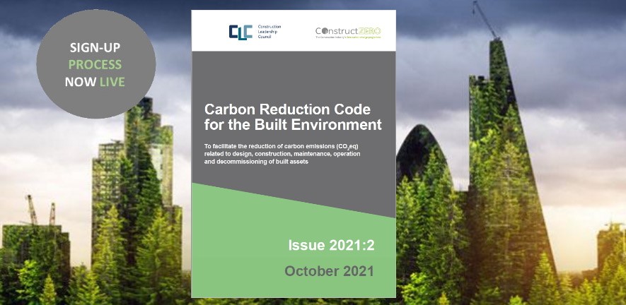 Carbon Reduction Code for the Built Environment offers organisations a ...
