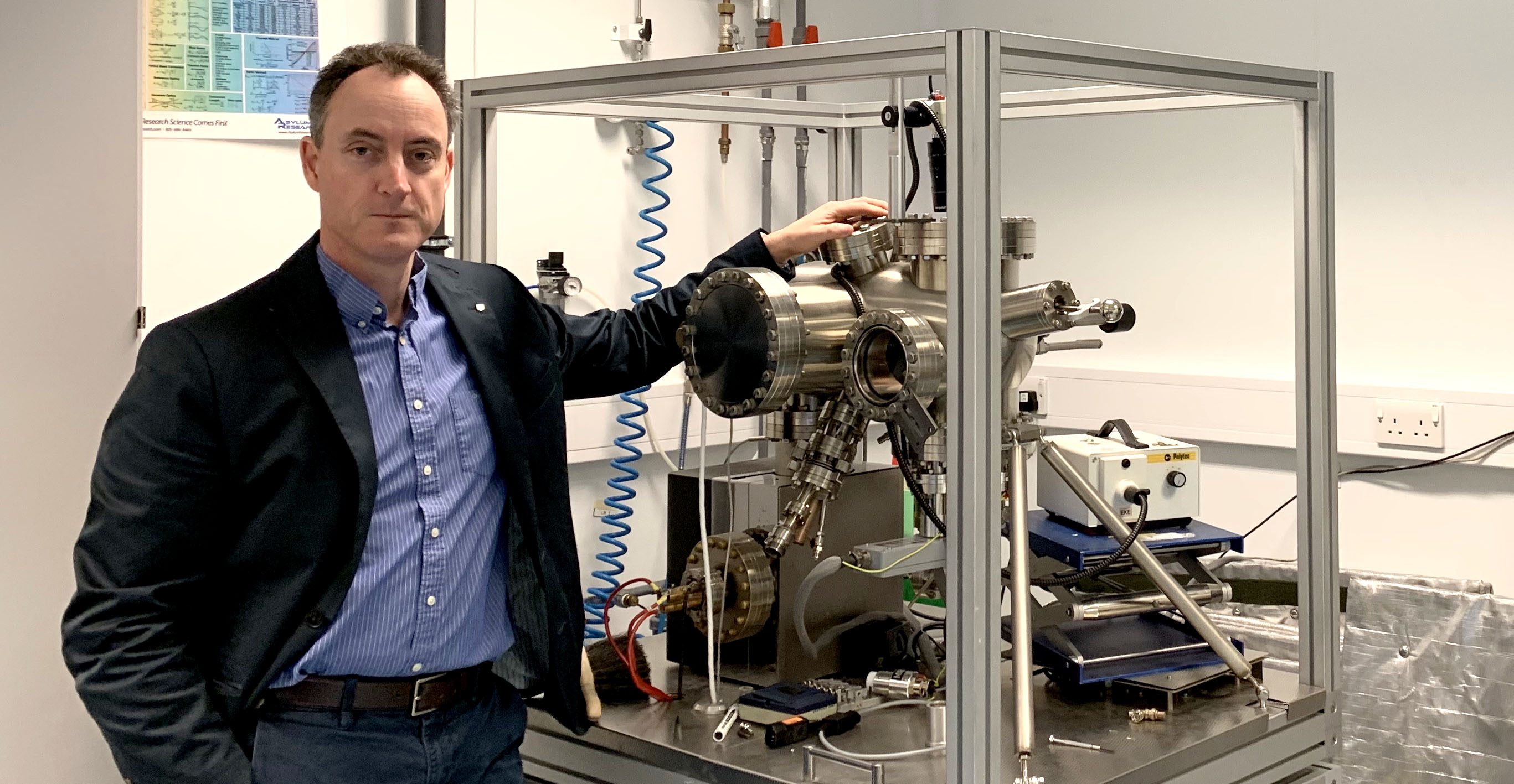 Dr Colm Durkan has written a popular science book on Nanotechnology ...