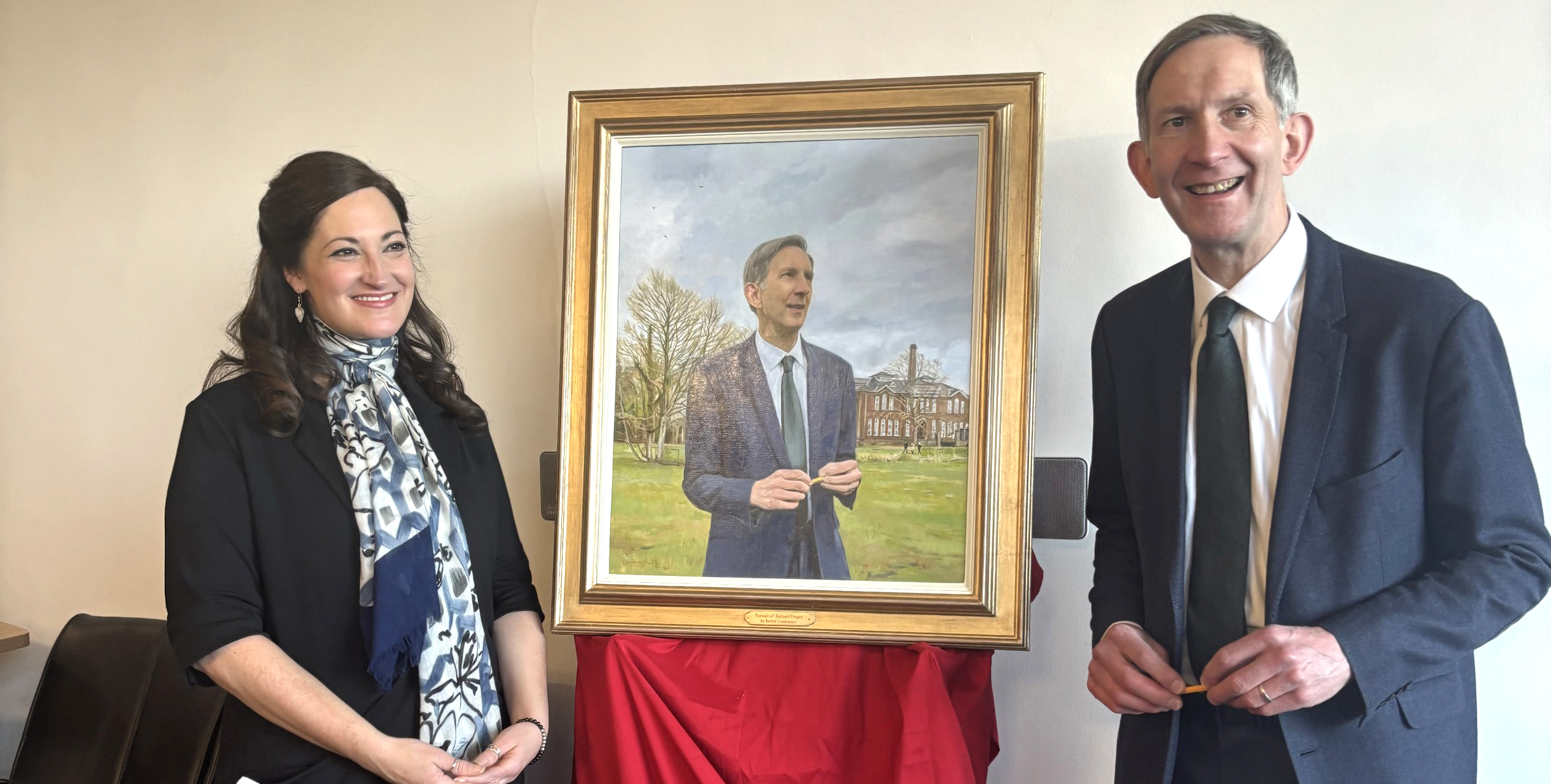 Portrait of Professor Richard Prager unveiled | Department of Engineering