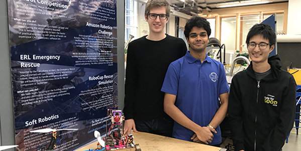 Student-led projects showcased to industry | Department of Engineering