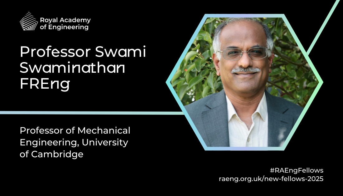 Professor Swami Swaminathan elected Fellow of Royal Academy of ...